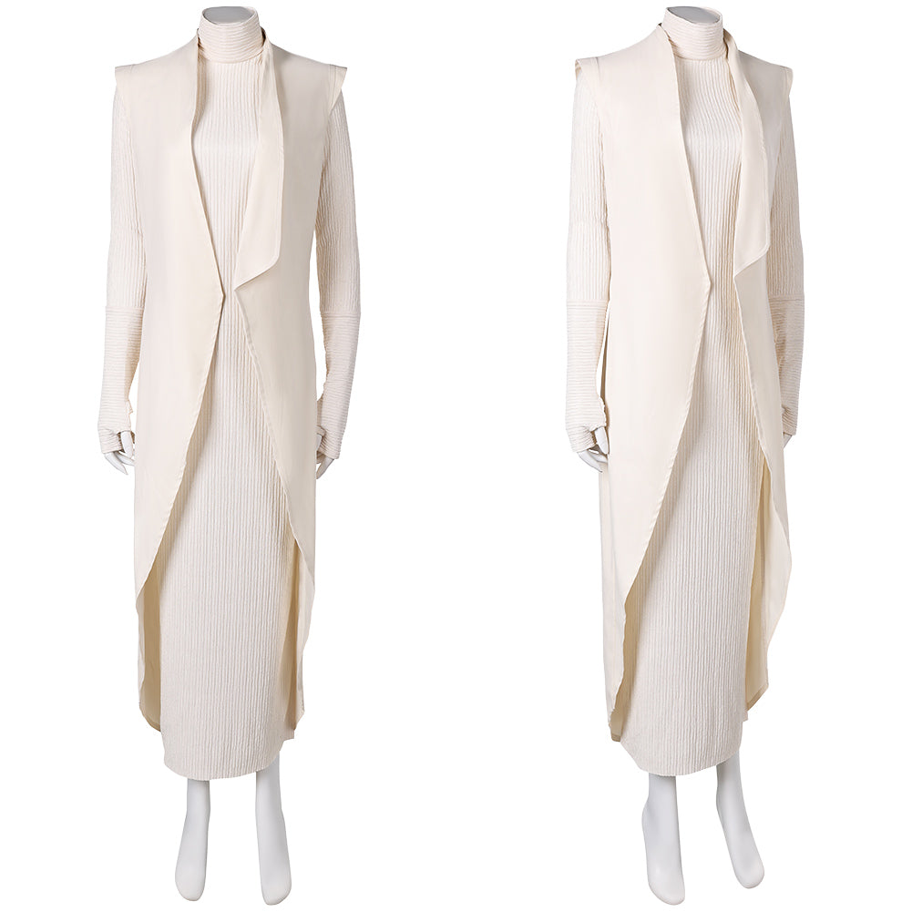 Andor Saison 2(2025) Mon Mothma Tenue Blanche Cosplay Costume ...