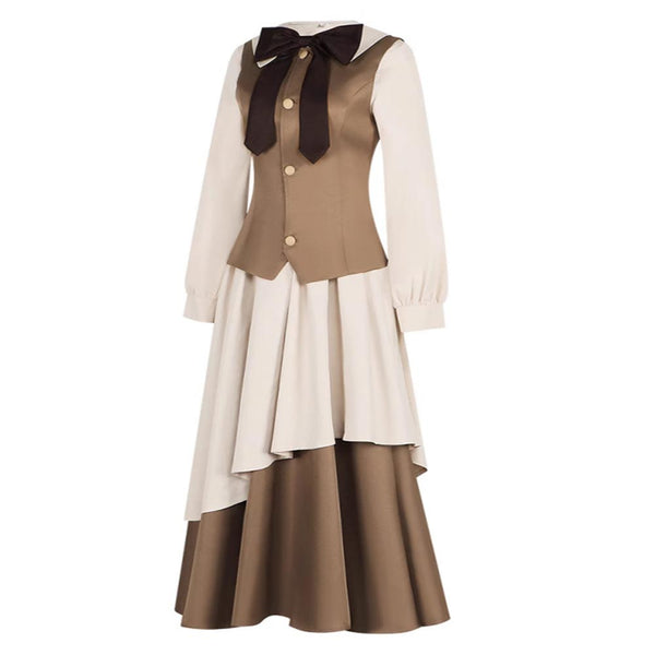 CCS Tomoyo Daidouji Robe Marron Cosplay Costume – Cosplaycart.fr
