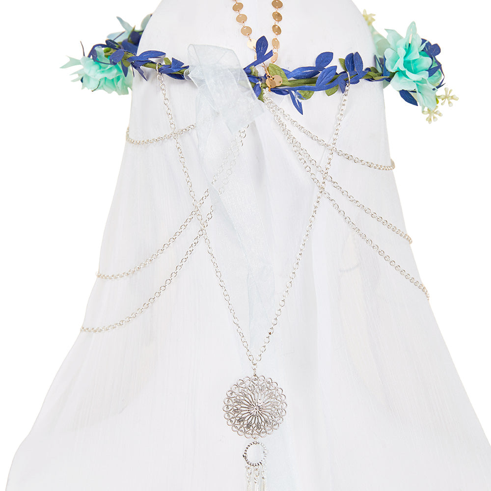 Elden Ring Nightreign(2025) Revenant Bandeau Fleur Cosplay Accessoire ...