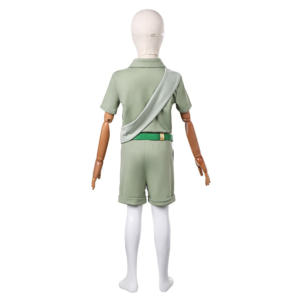 Enfant Elio(2025) Elio Tenue Verte Cosplay Costume – Cosplaycart.fr