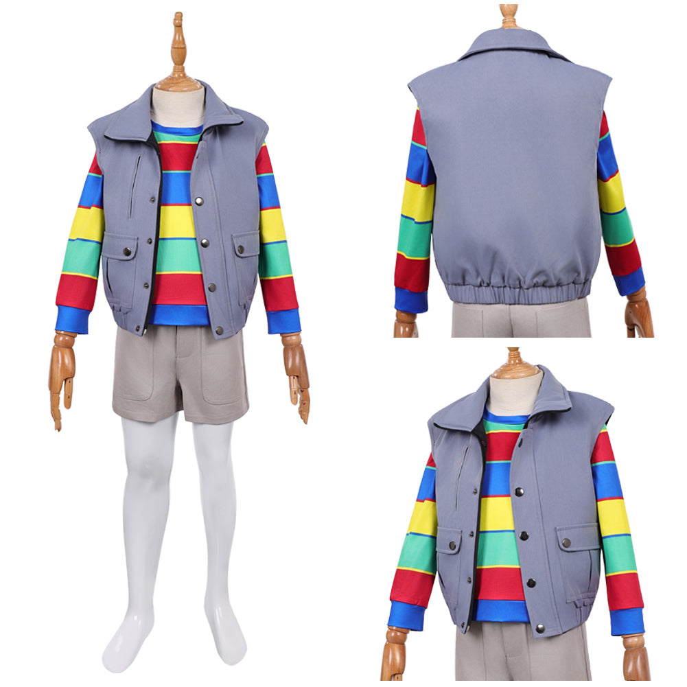 Enfant Stranger Things Saison 5(2025) Derek Tenue Violette Cosplay Cos ...