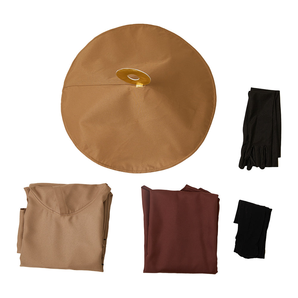 Hollow Knight: Silksong(2025) Sherma Tenue Brune Cosplay Costume ...