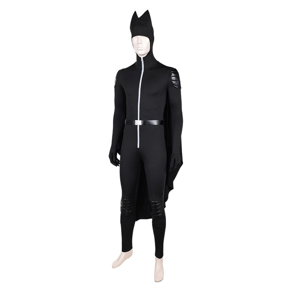Homme Les Bad Guys 2(2025) M. Loup Combinaison Noire avec Cape Cosplay ...