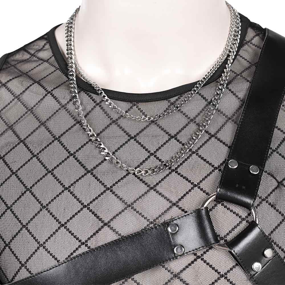 KPop Demon Hunters(2025) Abby Saja Tenue Noire Cosplay Costume – Cosplaycart.fr