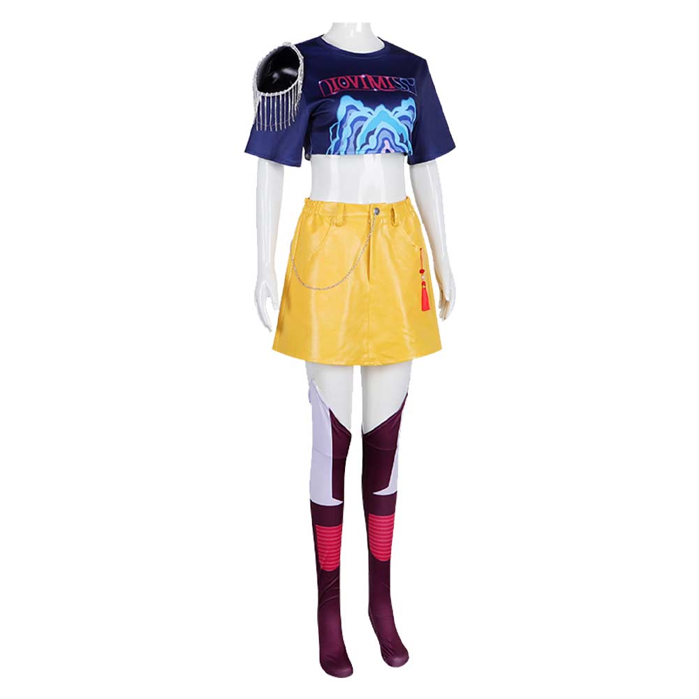 KPop Demon Hunters(2025) Huntrix Mira Cosplay Costume – Cosplaycart.fr