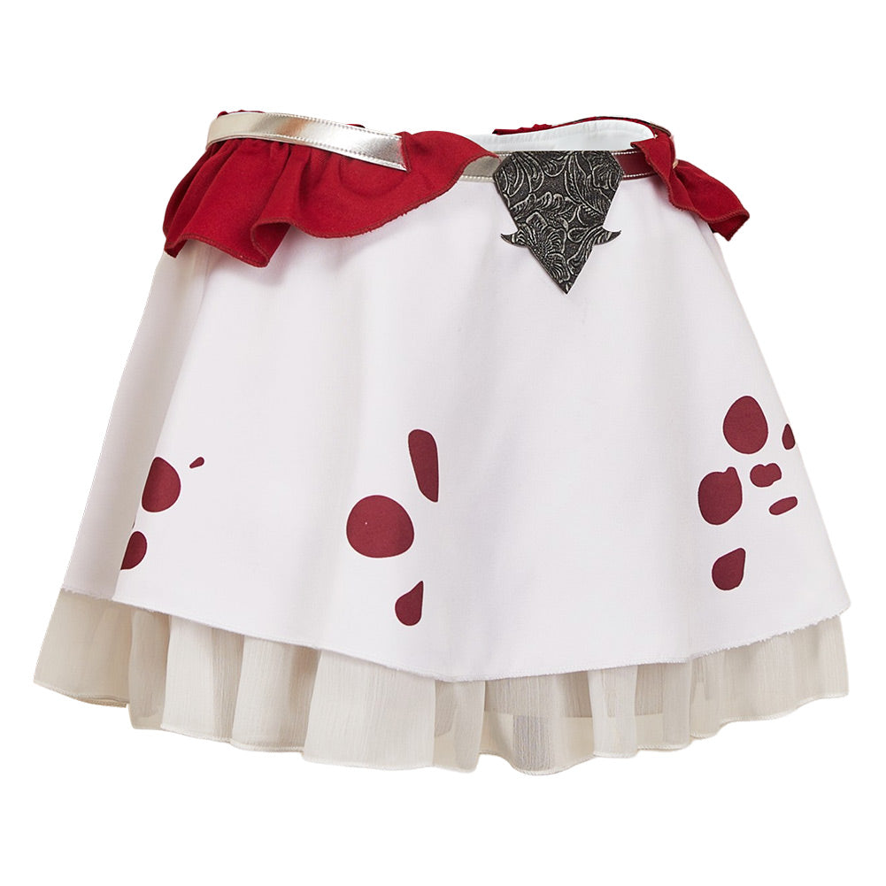 Monster Hunter Wilds(2025) Lala Barina Jupe Blanche Cosplay Costume ...