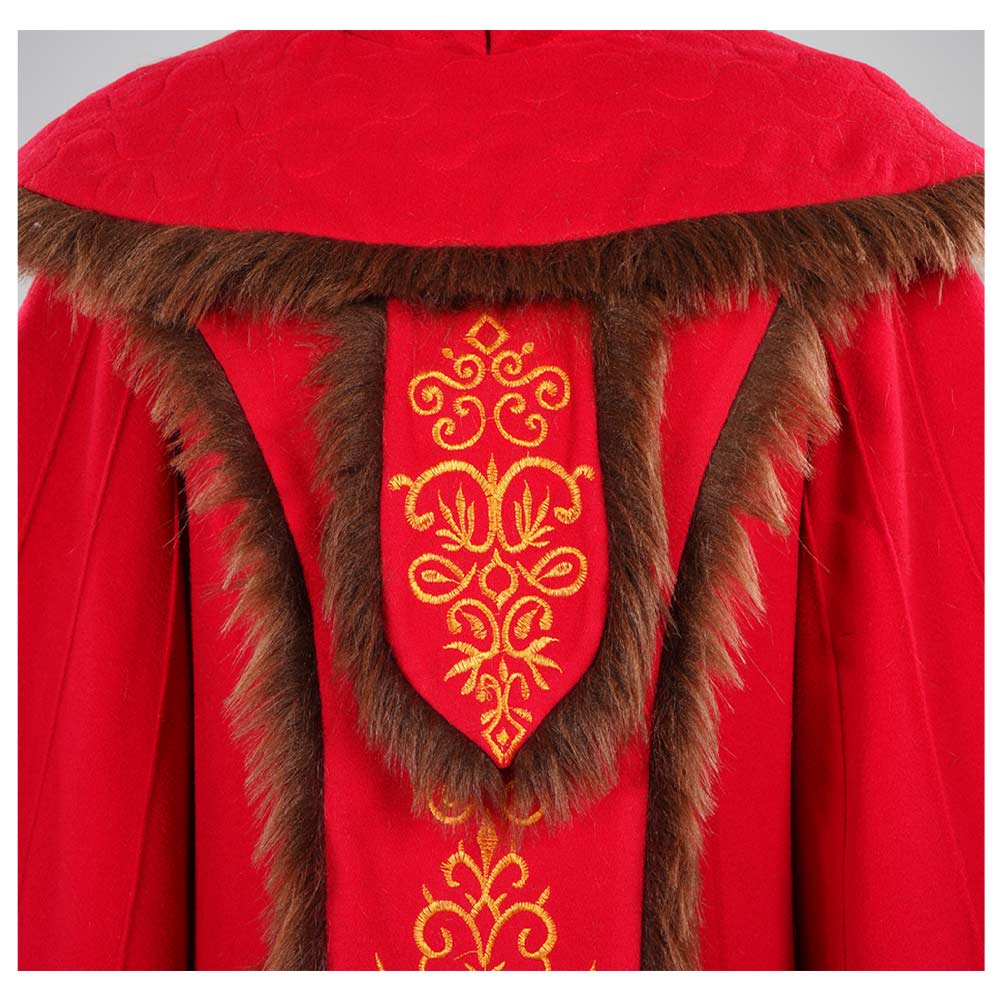Padme Amidala Naberrie Throne Room Gown Robe Rouge Cosplay Costume ...