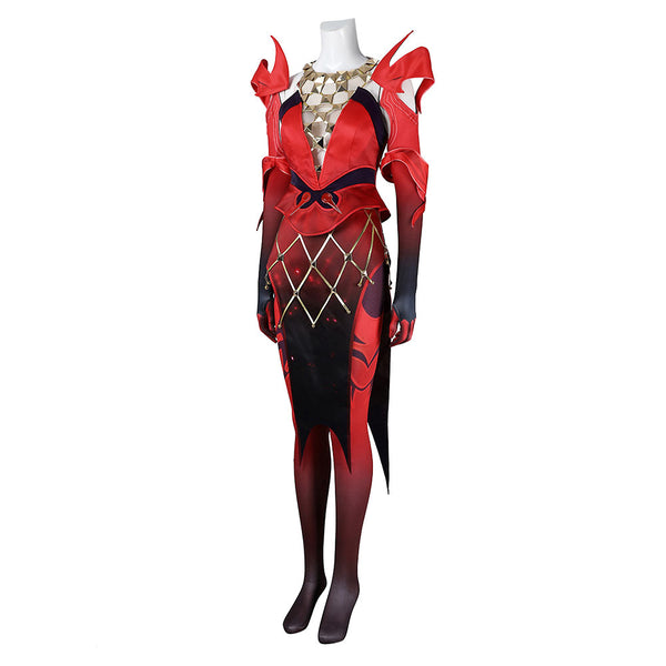 Scarlet Witch Wanda Tenue Rouge Cosplay Costume – Cosplaycart.fr