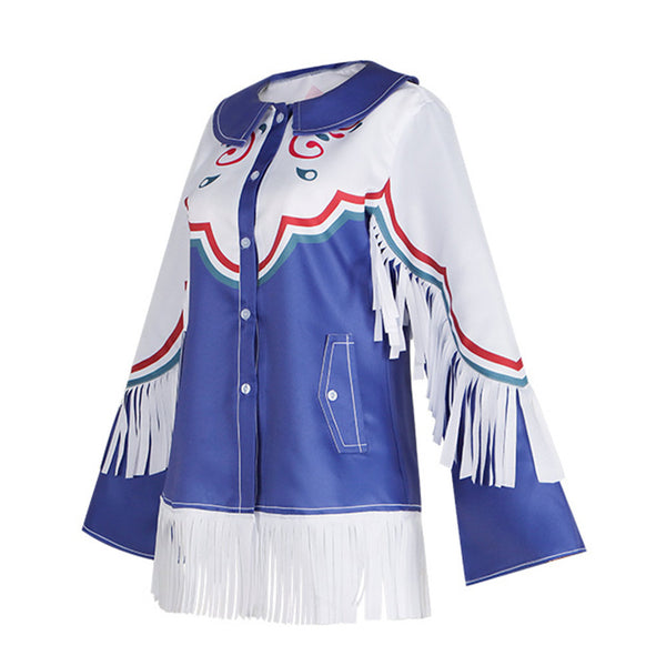 Street Fighter 6 Lily Hawk Haut Bleu Cosplay Costume – Cosplaycart.fr