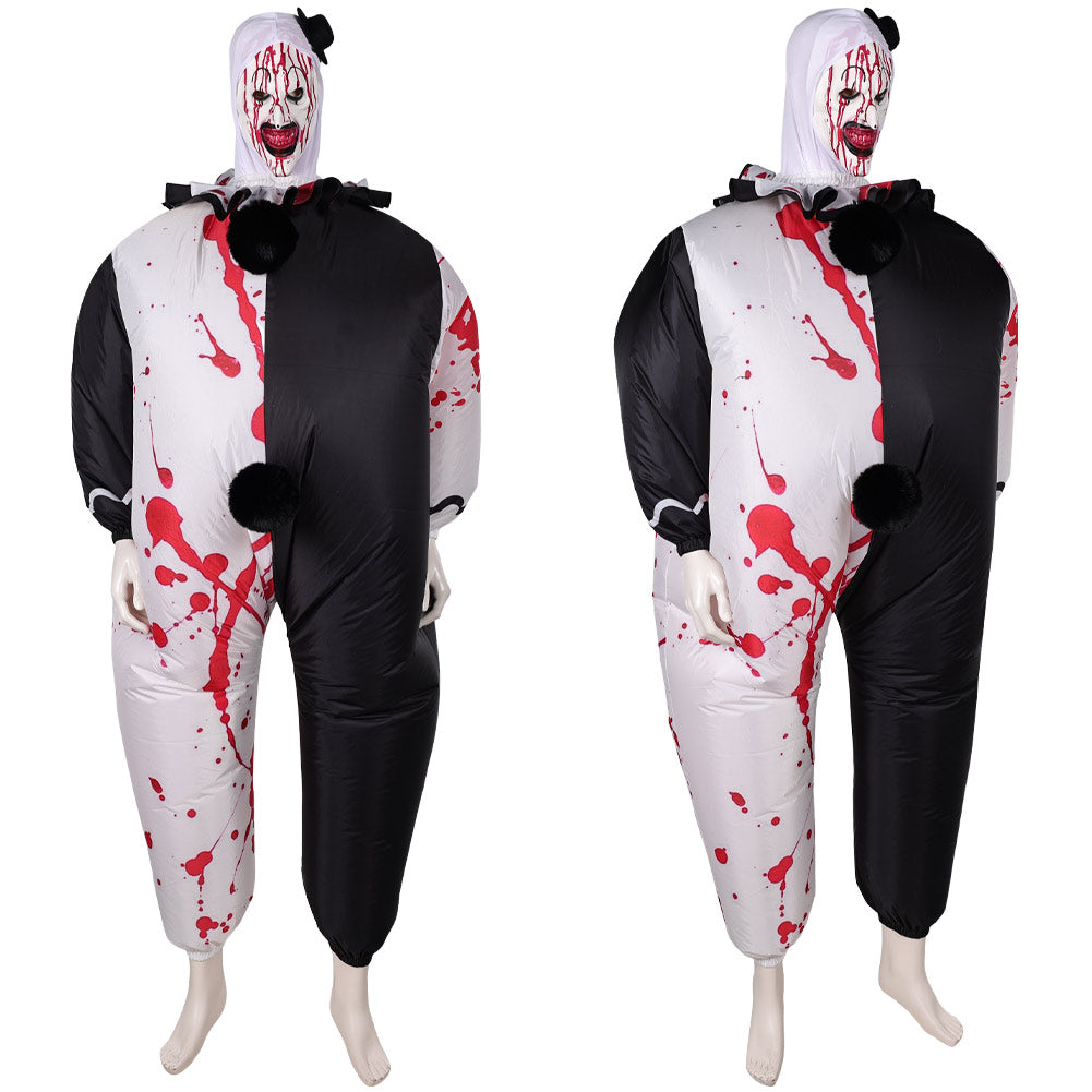 Terrifier Art The Clown Gonflable Combinaison Cosplay Costume ...