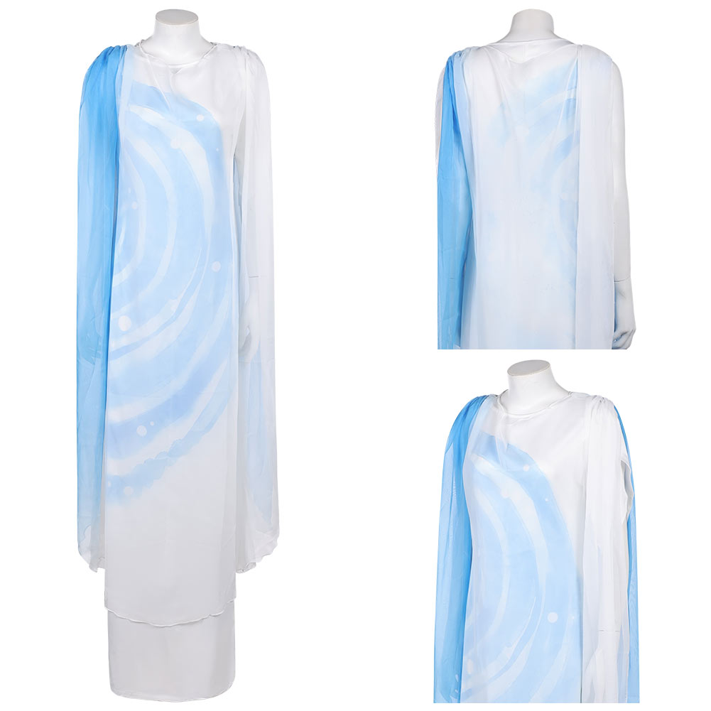 The Fantastic Four: First Steps(2025) Shalla-Bal Robe Bleue Cosplay Co ...