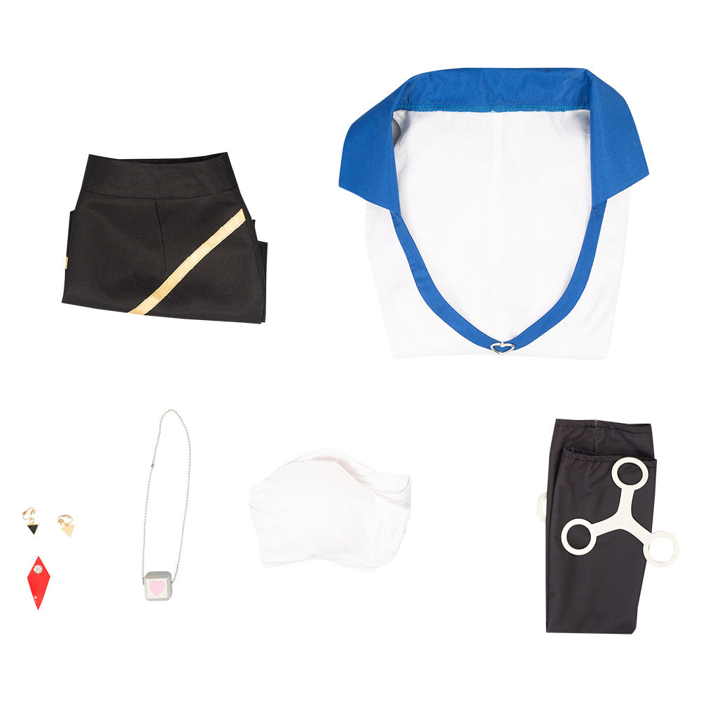 Eden Zero Rebecca Rebekka Blue Garden Cospaly Costume – Cosplaycart.fr