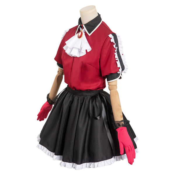 Oshi no Ko Arima Kana Femme Rouge Cosplay Costume Carnaval – Cosplaycart.fr