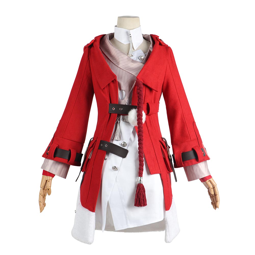 Honkai: Star Rail Clara Uniform Rouge Cosplay Costume Halloween Carnav ...