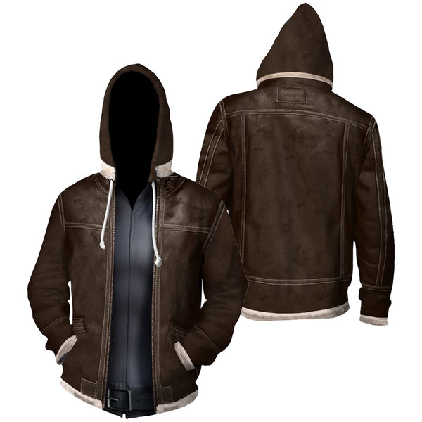 Resident Evil 4 Remake Leon S.Kennedy Sweats à Capuche – Cosplaycart.fr