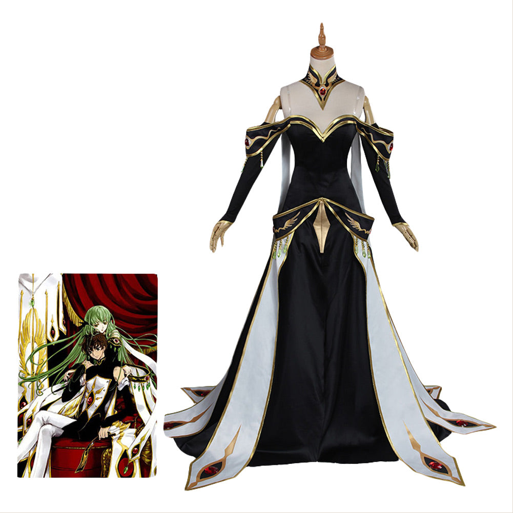Code Geass: Lelouch of the Rebellion CC C.C. Cosplay Costume ...