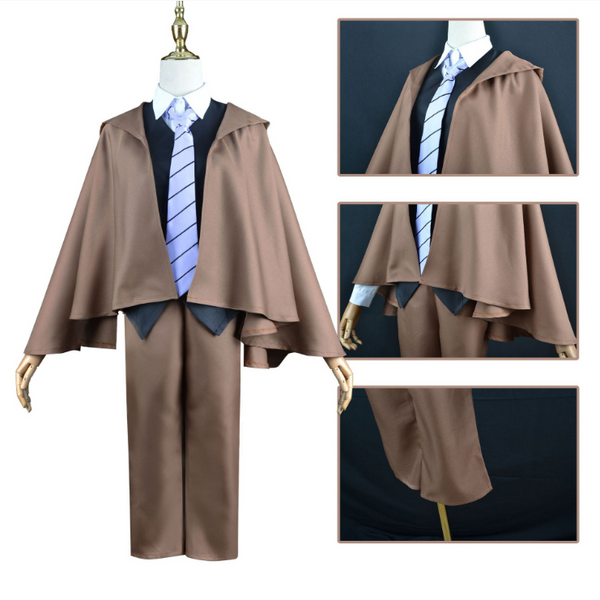 BSD Edogawa Renpo Uniforme Cosplay Costume – Cosplaycart.fr