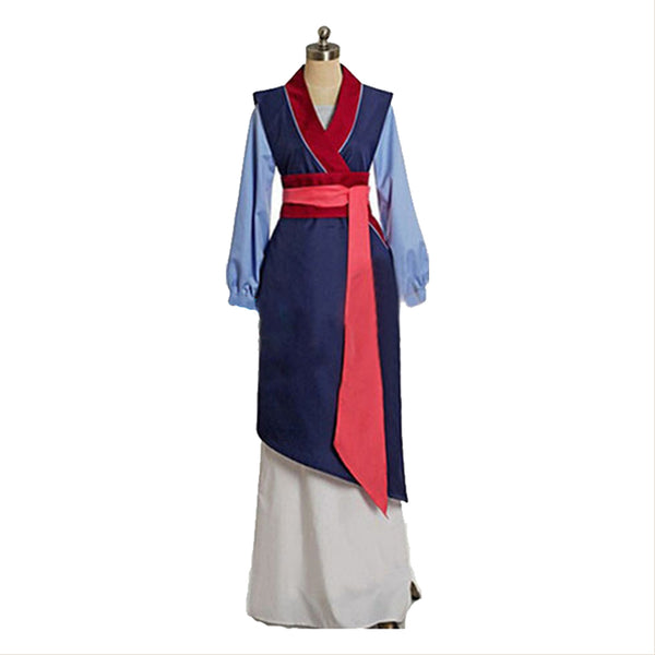 Mulan Hua Mulan Robe Halloween Cosplay Costume – Cosplaycart.fr