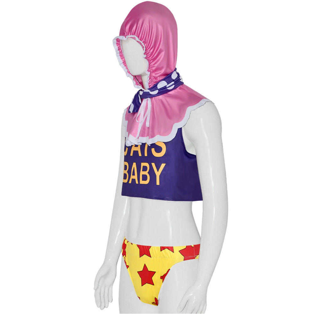 Adulte One Piece Senor Pink Bébé Cosplay Costume – Cosplaycart.fr