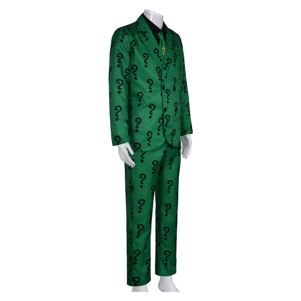 Batman Riddler Edward Nygma Uniforme Cosplay Costume – Cosplaycart.fr